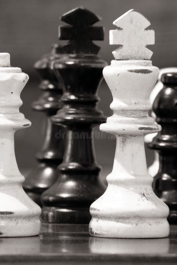 Chess Pieces stock photo. Image of knight, strategy, ruler - 3930334