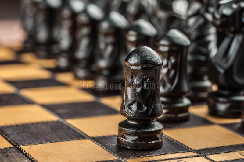 The Chess Pieces on the Board.Chessmaster Concept Stock Photo - Image ...
