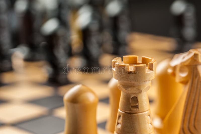 The Chess Pieces on the Board.Chessmaster Concept Stock Photo - Image ...