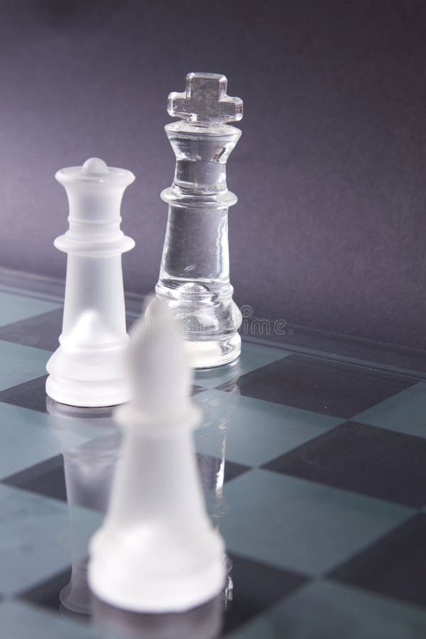 Chess pieces checkmate stock image. Image of bishop, pawns - 48421573