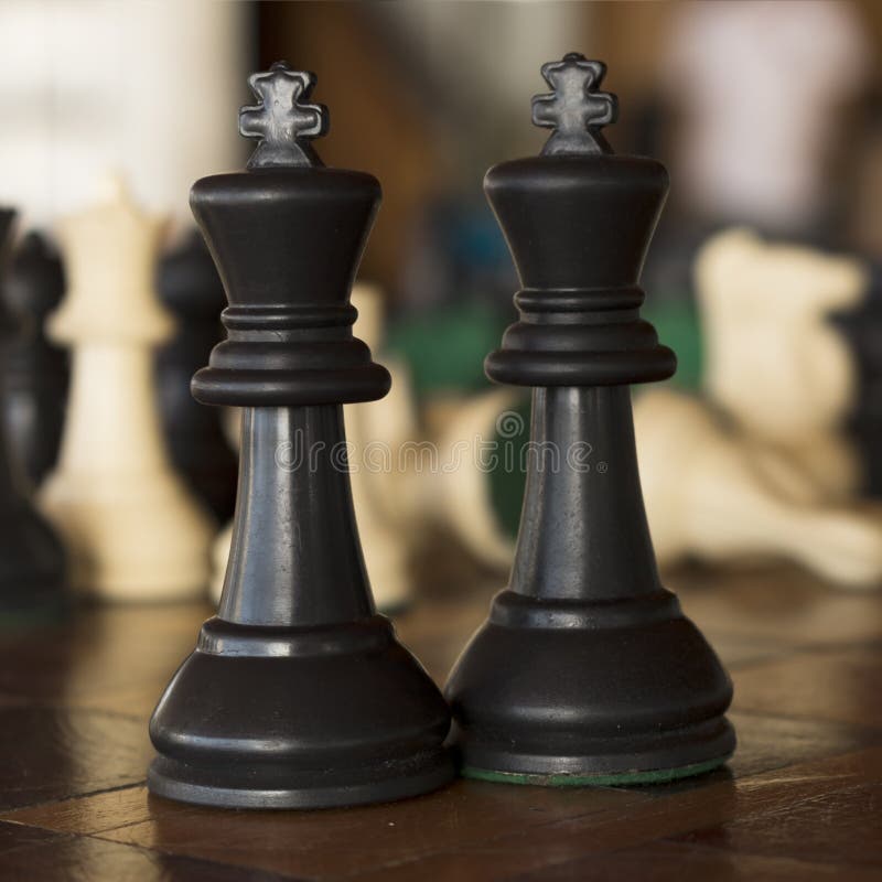 Chess pieces. stock photo. Image of kings, pieces, couple - 108079776