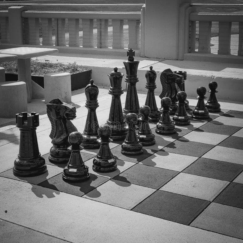 Chess Pieces on the Continental Avenue Park Bridge Editorial ...