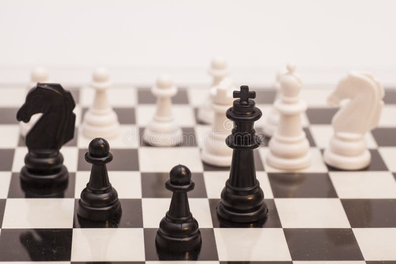 Chess pieces figure stock image. Image of challenge, game - 50636331