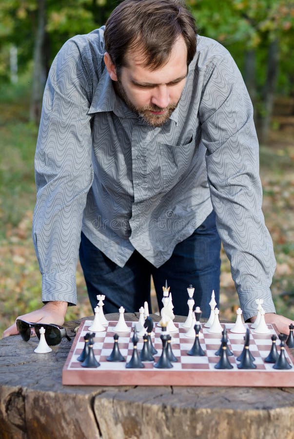 Chess player stock photo. Image of contemplation, chessman - 27783596