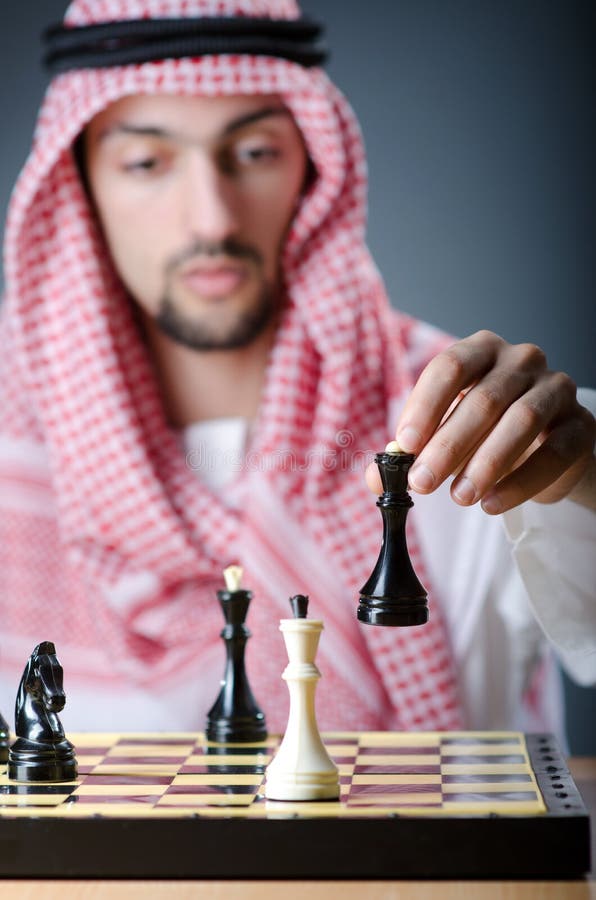Chess player playing game stock photo. Image of hand - 24760778