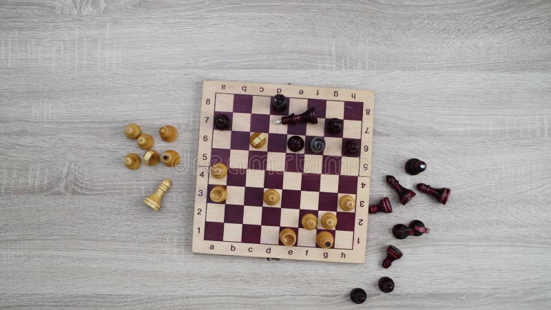 Chess Players Shaking Hands after Resignation Stock Video - Video of ...