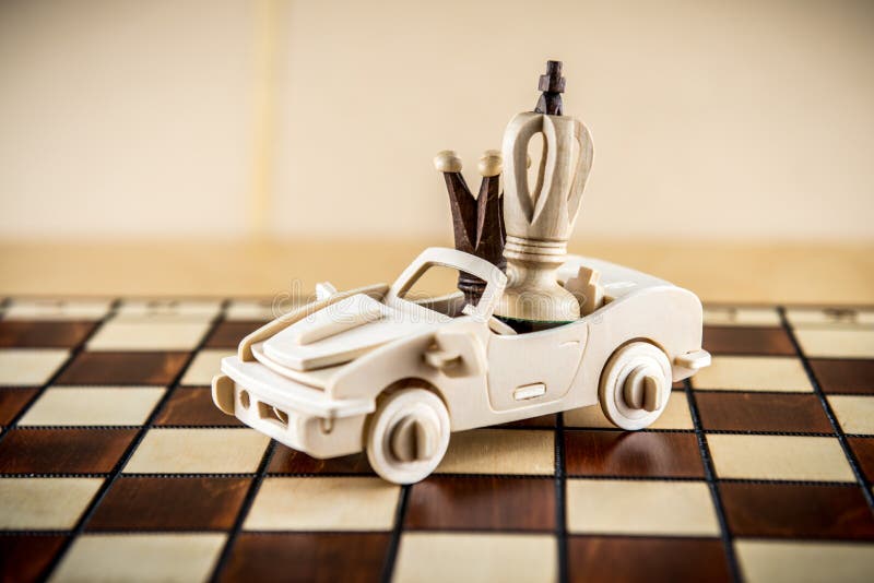 Chess queen and king stock image. Image of husband, wife - 73870889