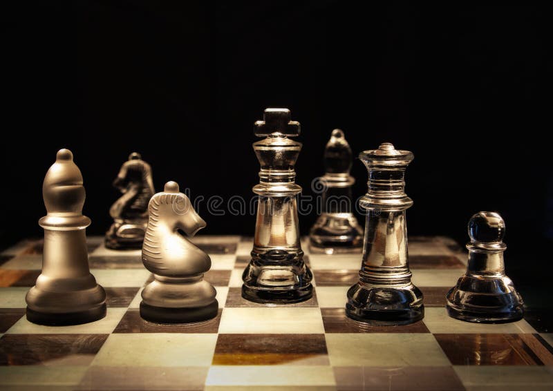 Stylized Glass Chess Pieces Stock Photos - Free & Royalty-Free Stock ...