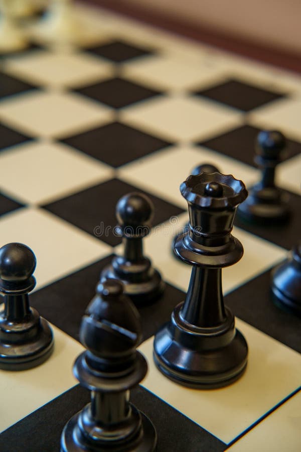 Chess Set Up Beginning stock photo. Image of chess, pieces - 152976980