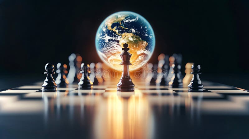 Chess Strategy with the Earth at Stake in a Captivating Animated 4k ...