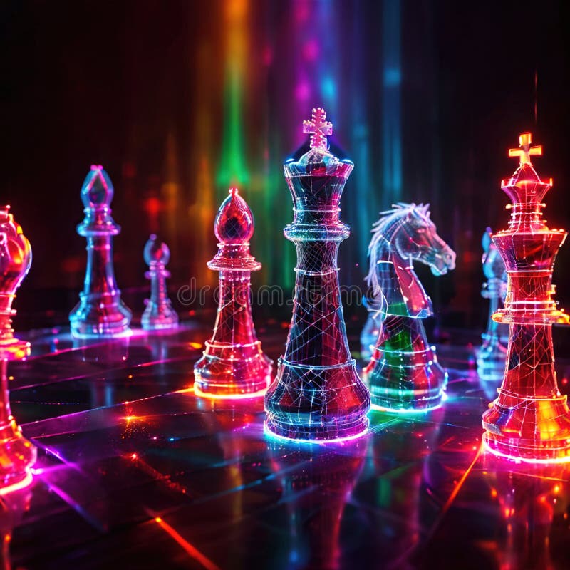 Chess Strategy Game, Virtual Digital Online Representation, Virtual ...