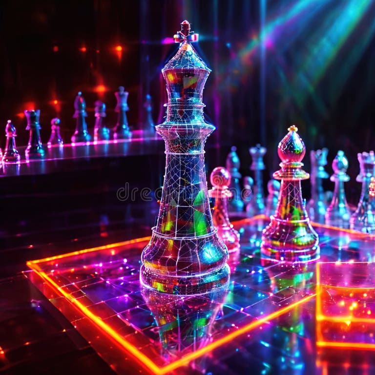 Chess Strategy Game, Virtual Digital Online Representation, Virtual ...
