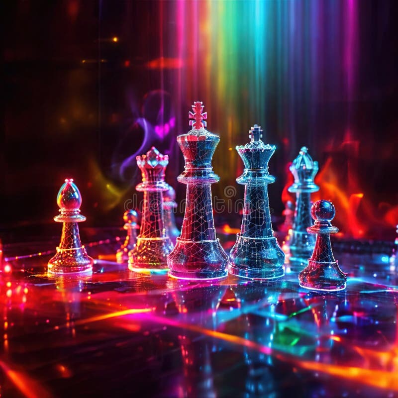 Chess Strategy Game, Virtual Digital Online Representation, Virtual ...