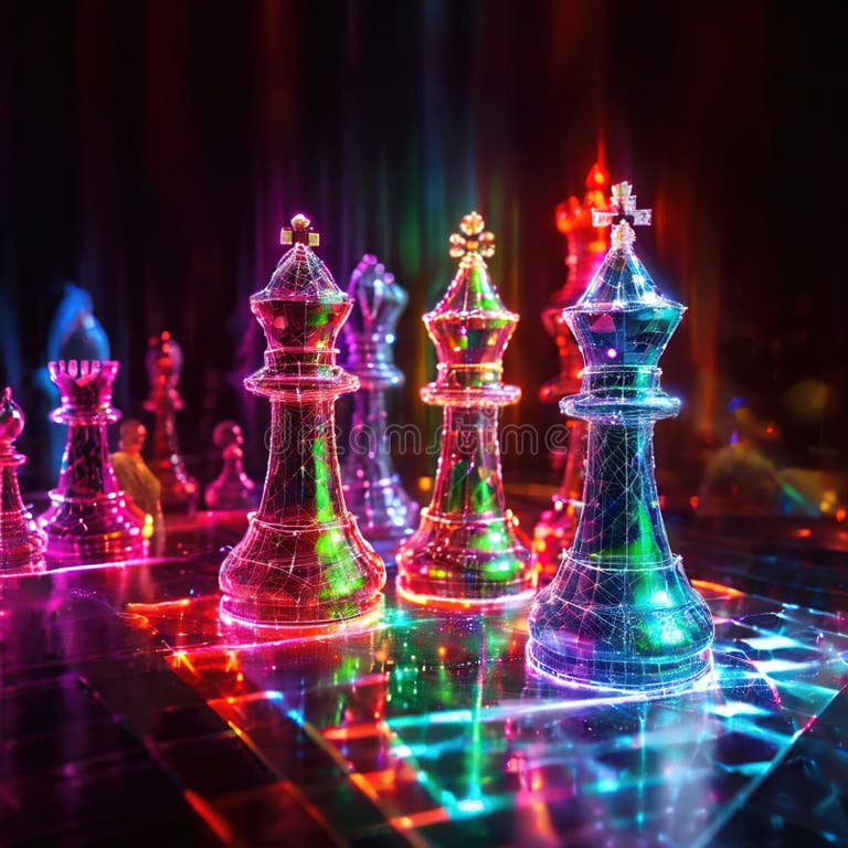 Chess Strategy Game, Virtual Digital Online Representation, Virtual ...