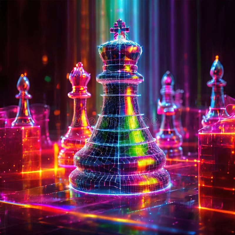 Chess Strategy Game, Virtual Digital Online Representation, Virtual ...