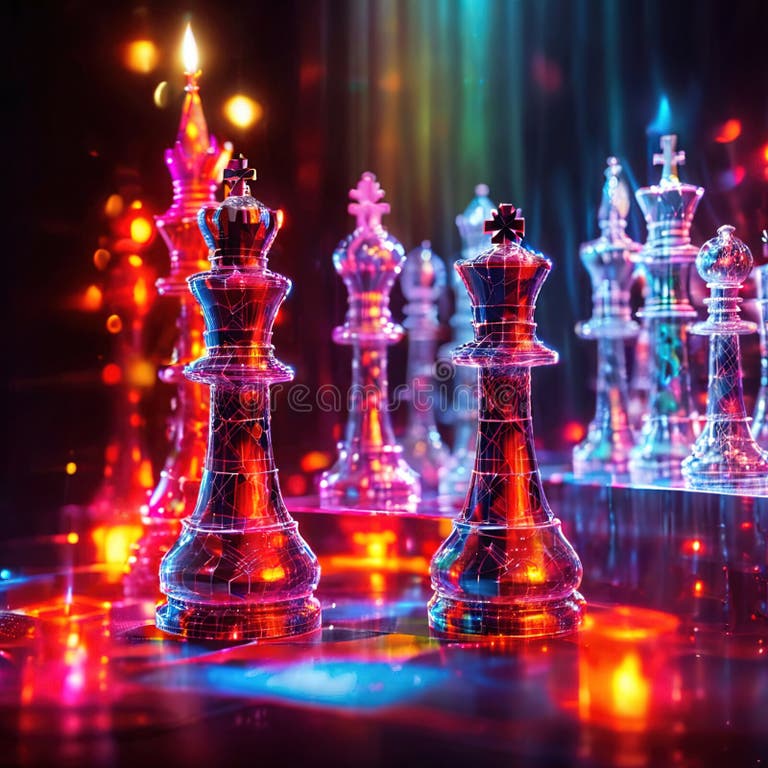 Chess Strategy Game, Virtual Digital Online Representation, Virtual ...