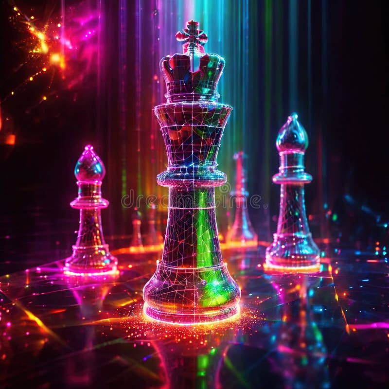 Chess Strategy Game, Virtual Digital Online Representation, Virtual ...