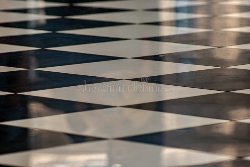 Chess Tiled floor Close stock photo. Image of indoors - 148773586