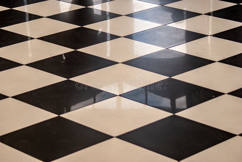 Chess Tiled floor stock photo. Image of background, seascape - 148772582