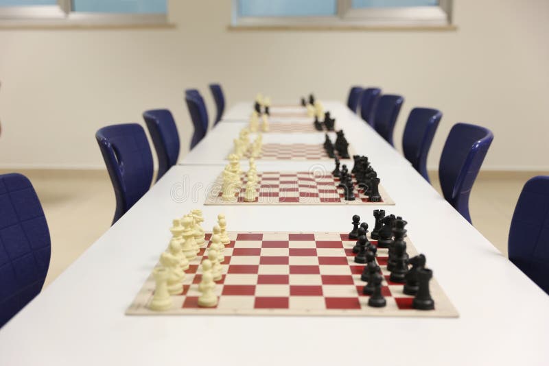 Chess tournament stock image. Image of isolated, design - 135343979