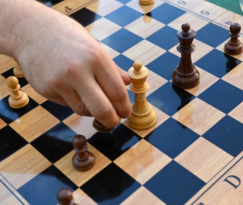 Chess Tournament Outdoor ,strategy Game, Stock Photo - Image of leader ...