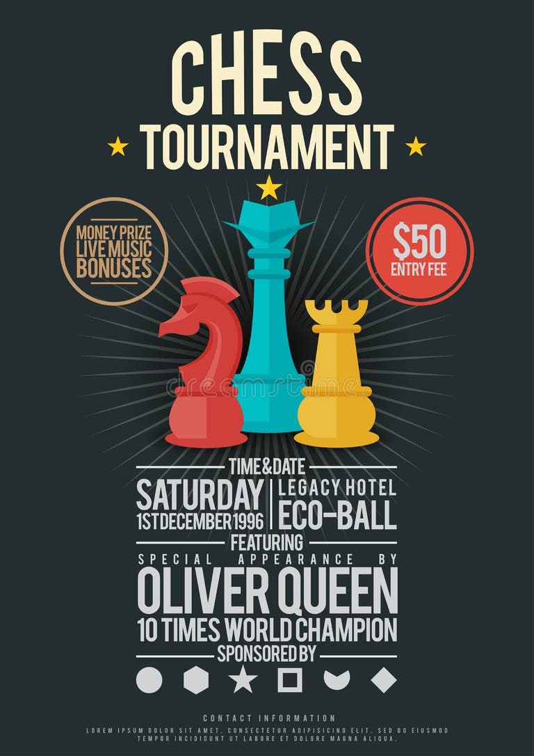 Chess Poster Stock Illustrations – 7,057 Chess Poster Stock ...