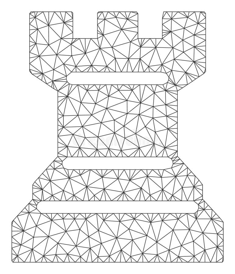 Tower- chess - vector stock vector. Illustration of chess - 6068394