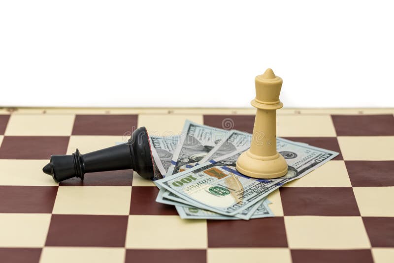 Chess victory and money stock image. Image of color, finance - 86844663