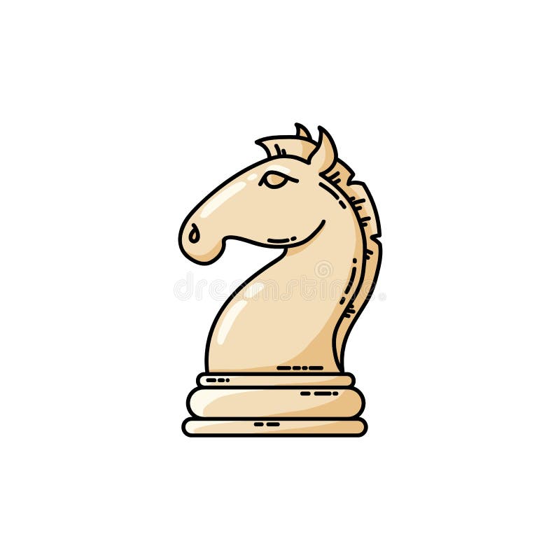 White Chess Pieces Stickers Collection. Set of Chess Labels Stock ...