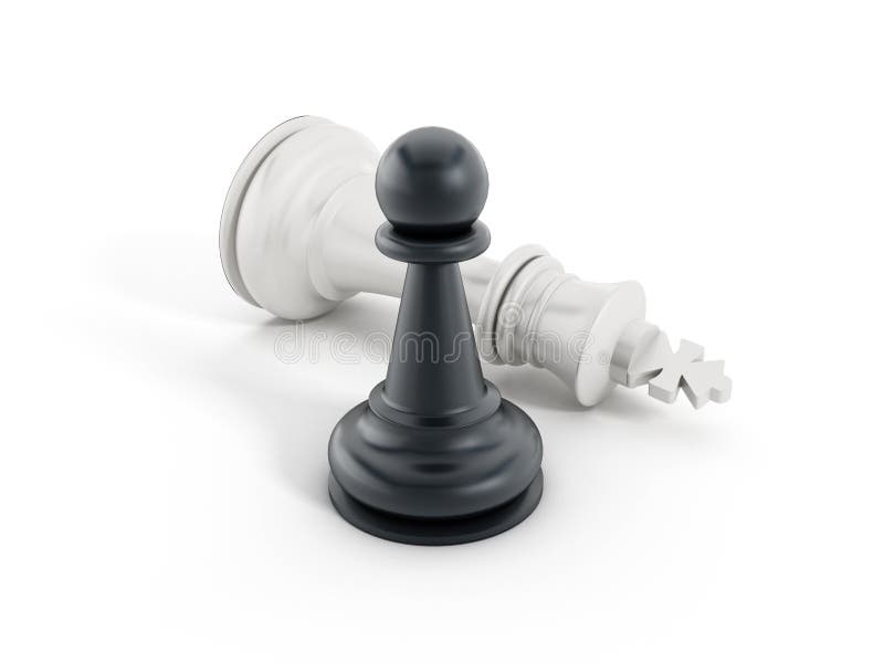 Chess win stock illustration. Illustration of failure - 45620037