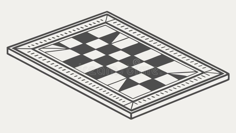Chessboard Checkers Game Strategic Tabletop Vector, Vector Design ...