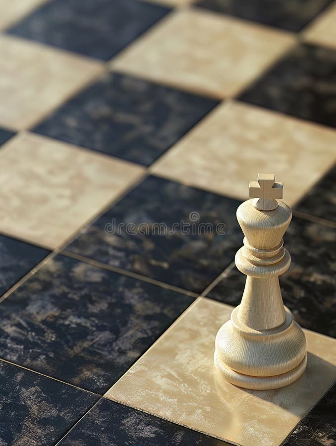 A Chessboard with a Checkmate Position Representing Strategic Planning ...
