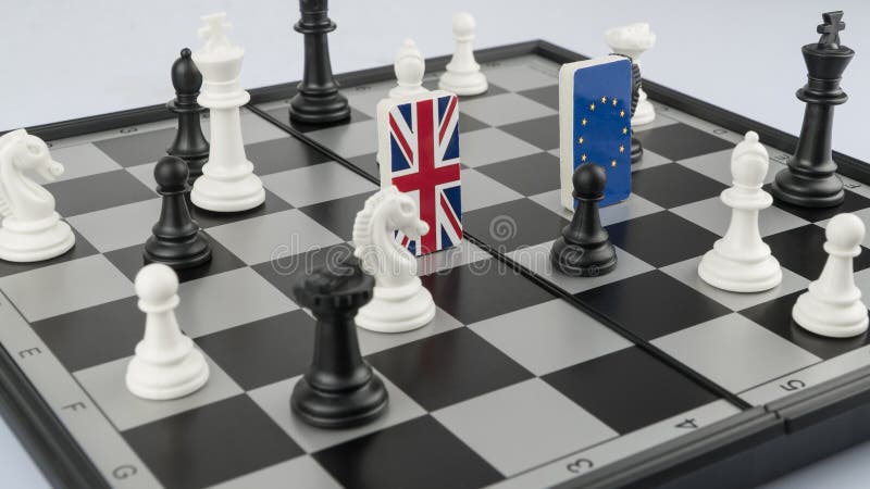 Chessboard with Flags of Countries Stock Photo - Image of leave ...