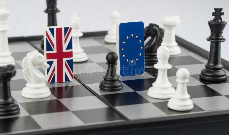 Chessboard with Flags of Countries Stock Photo - Image of europe ...