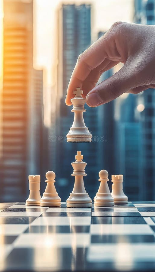 Chessboard Metaphor for Business Strategy Team Dynamics, Leadership ...