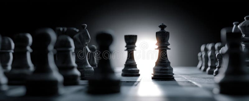 On the Chessboard, There is a Complete Row of Black and White Chess ...