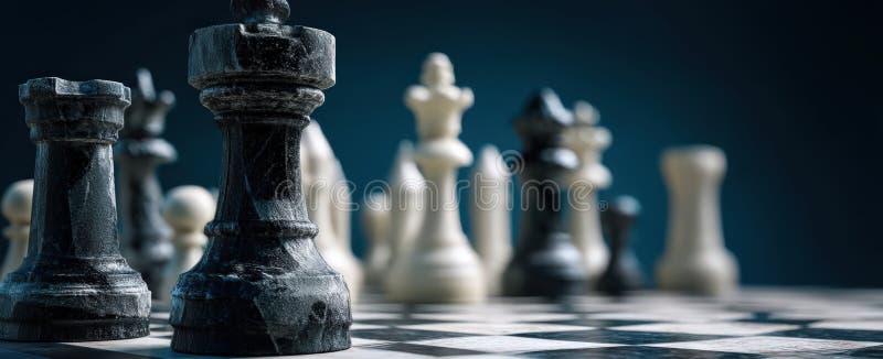 On the Chessboard, There is a Complete Row of Black and White Chess ...