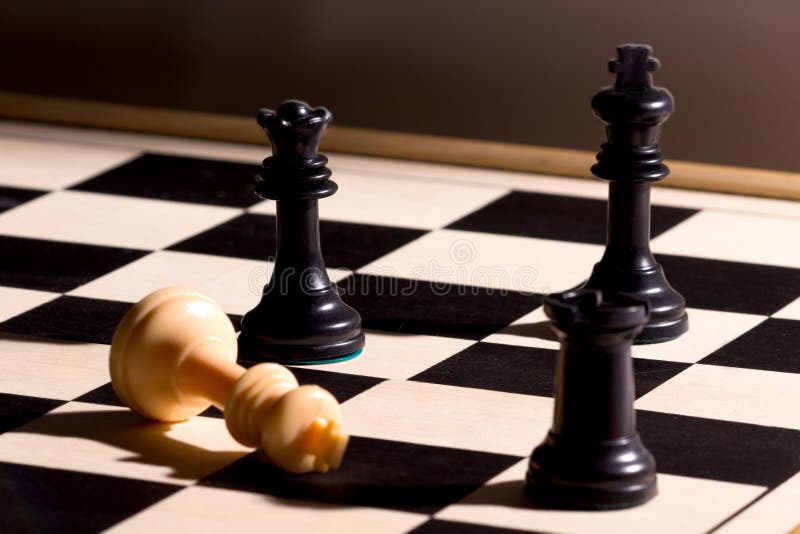 Chessmate stock image. Image of contest, king, overcoming - 34406505