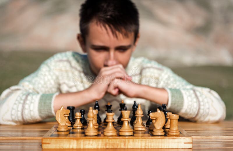 Chessplayer stock image. Image of brains, boss, child - 81187121