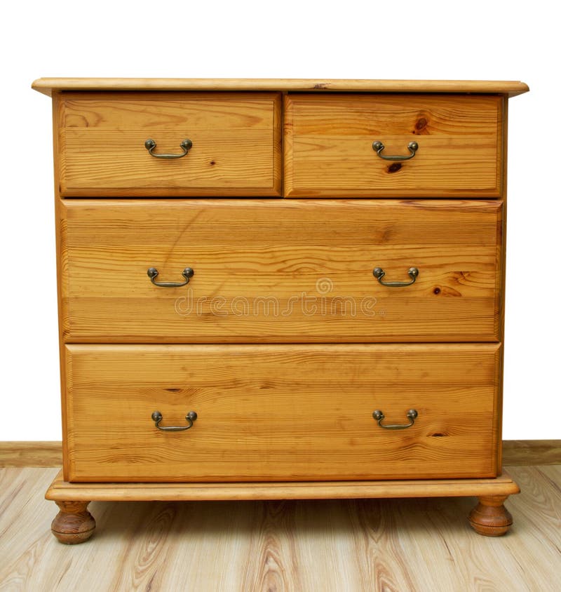 Wooden Antique Drawer Chest Stock Photo - Image of vintage, rustic: 3558560
