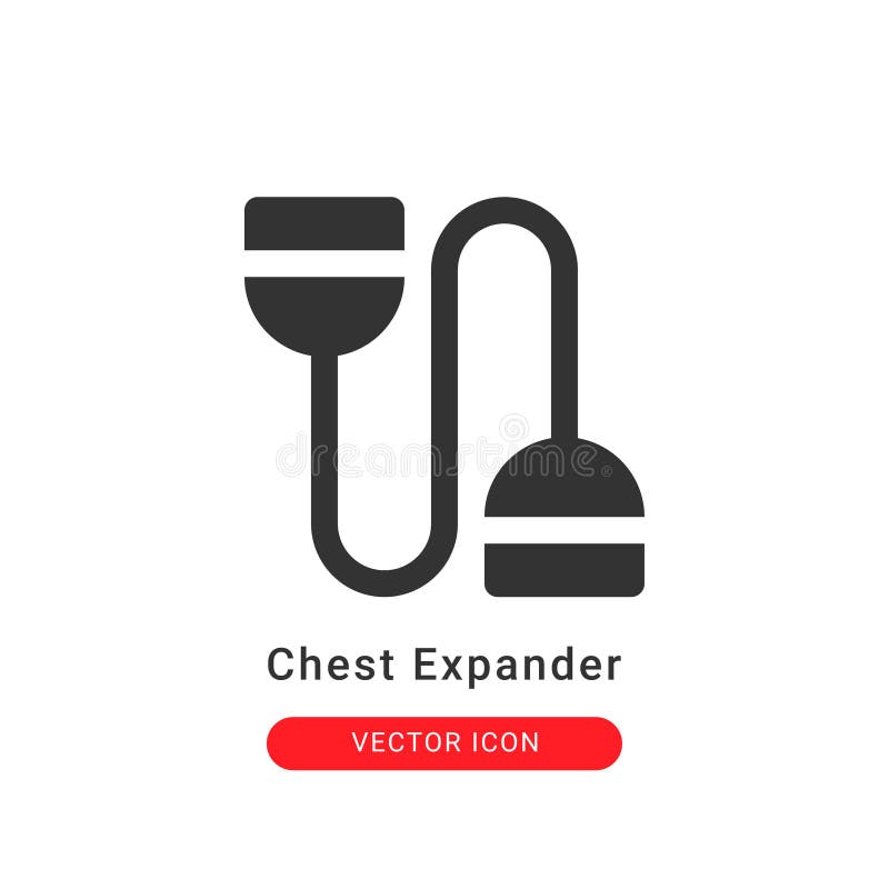 Chest Exercise Icon in Glyph Style. for Your Website Design and Logo ...