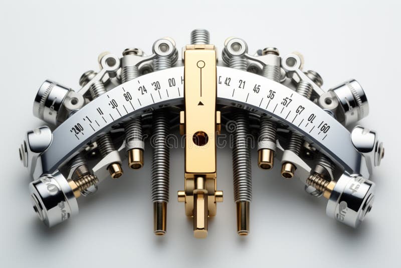 Chest Expander Spring on White Background Stock Illustration ...