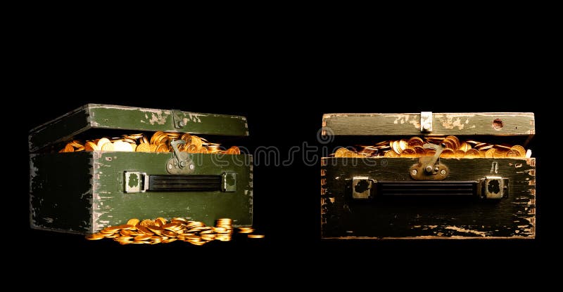 Money Chest Picture. Image: 1192986