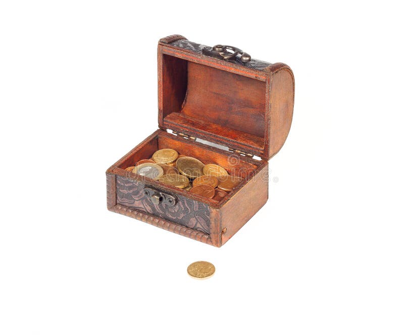 Chest money stock image. Image of decoration, abstract - 67527431