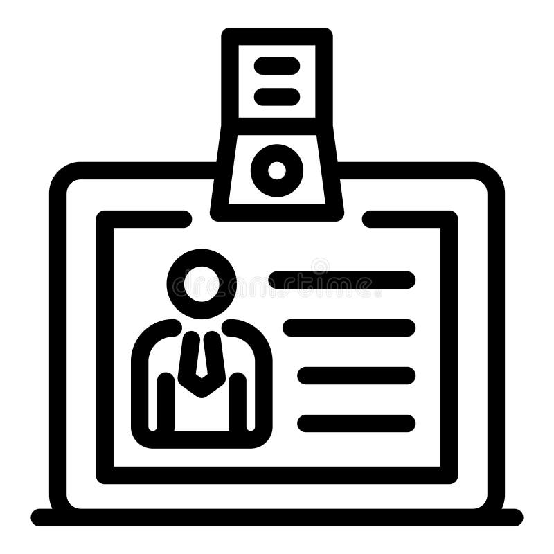 Chest Pass Icon, Outline Style Stock Vector - Illustration of male ...