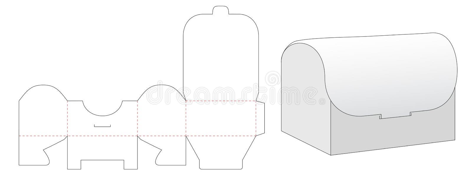 Box, Packaging Template for Cosmetic, Supplement, Spa, Beauty, Food ...