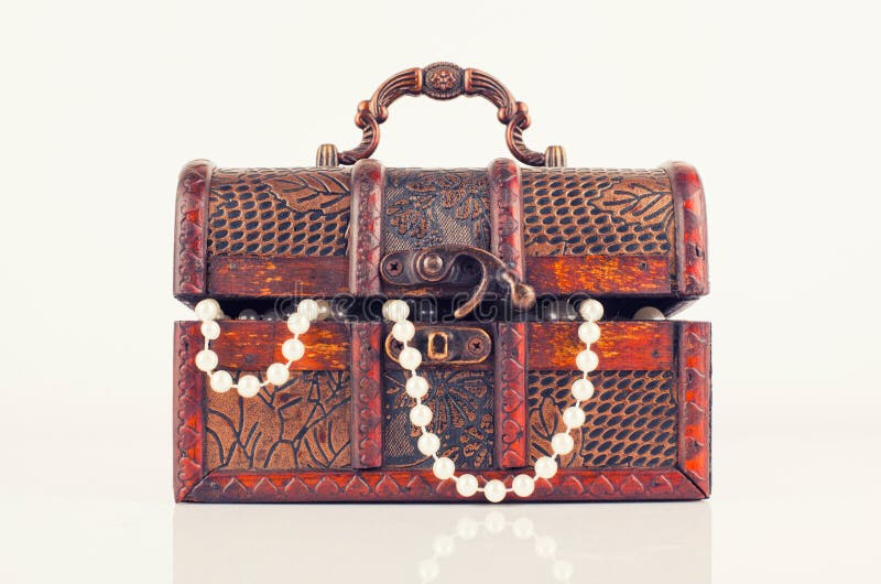 Chest with valuables stock image. Image of craft, abundance - 27038651
