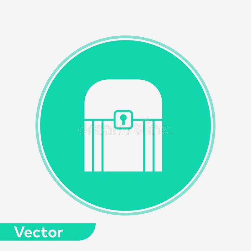 Chest Vector Icon Sign Symbol Stock Vector - Illustration of collection ...