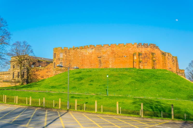 Chester castle, England stock photo. Image of europe - 216150954