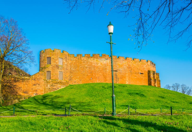 Chester castle, England stock photo. Image of europe - 216150954